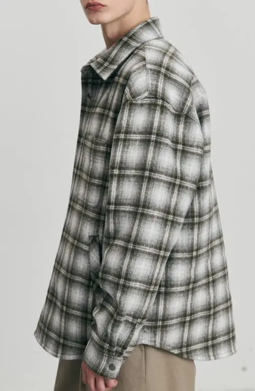 DUNST Gender Inclusive Quilted Flannel Shirt