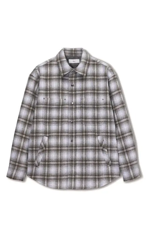 DUNST Gender Inclusive Quilted Flannel Shirt