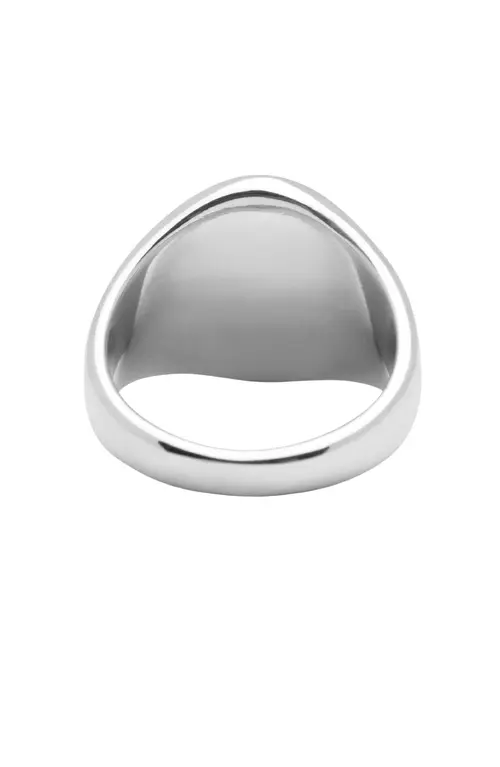 NIALAYA JEWELRY Squared Stainless Steel Ring