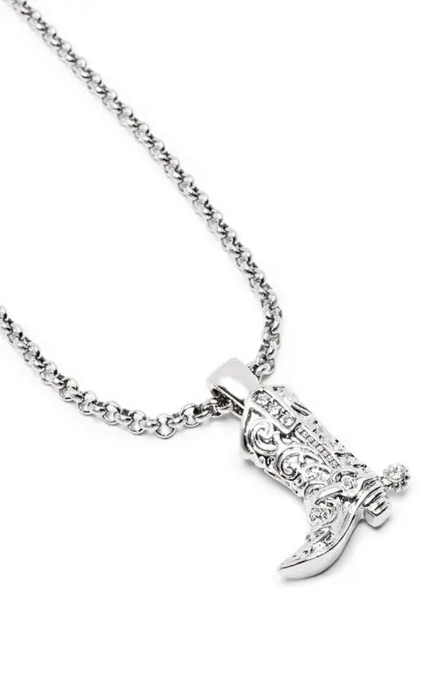 NIALAYA JEWELRY Cowboy Charm Necklace