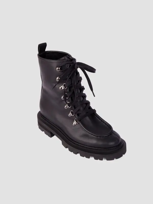 Aera Amalia Vegan-leather Combat Boots