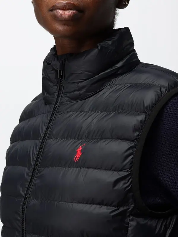 Polo Ralph Lauren Quilted Nylon Gilet With Removable Hood