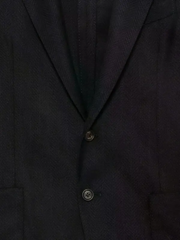 BAGNOLI SARTORIA NAPOLI Herringbone-weave Blazer