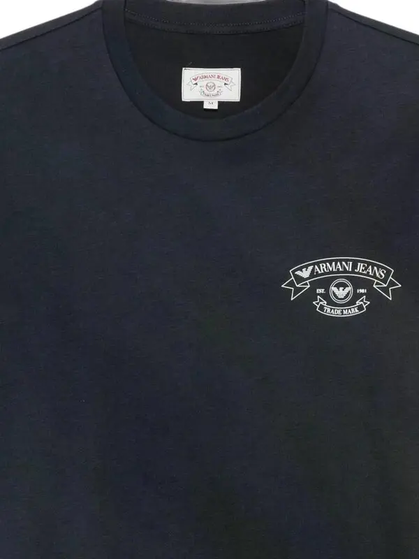 Emporio Armani Logo-print Cotton T-shirt