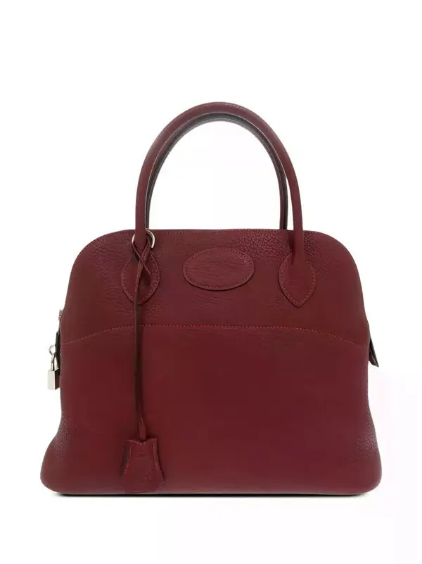 Hermès 2009 Clemence Bolide 31 Satchel - Red
