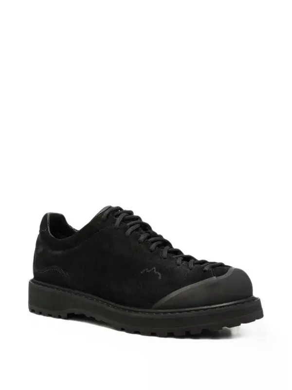 Diemme Ampezzo Suede Sneakers - Black