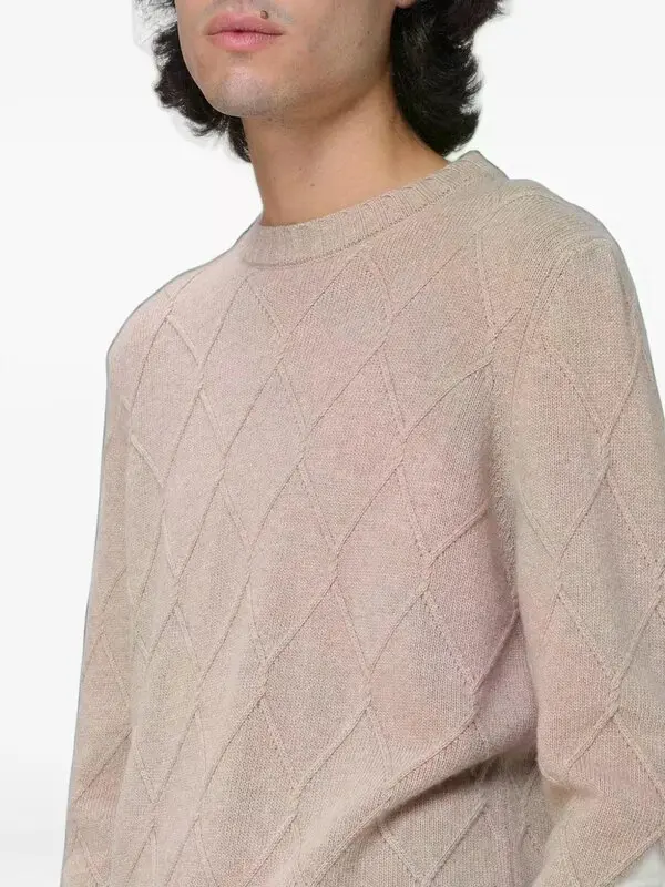 XC Diamond-knit Sweater