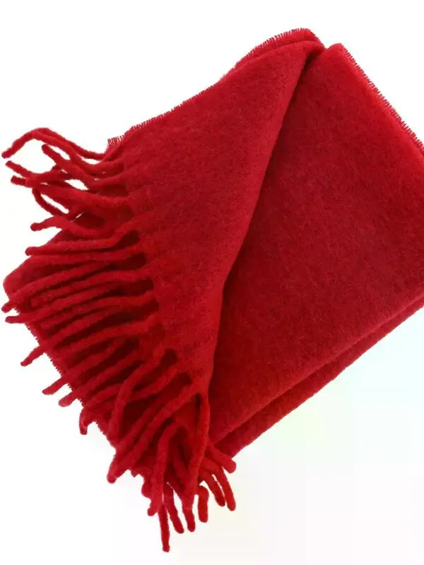 Isabel Marant Étoile Firny Fringed Logo-embroidered Scarf