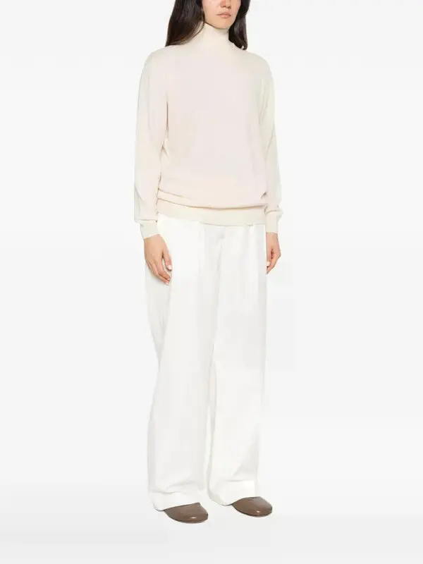Brunello Cucinelli Monili-chain Roll-neck Sweater