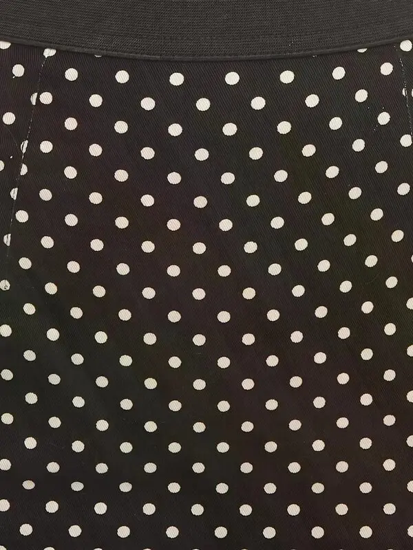 Dolce & Gabbana Polka-dot Pencil Midi Skirt