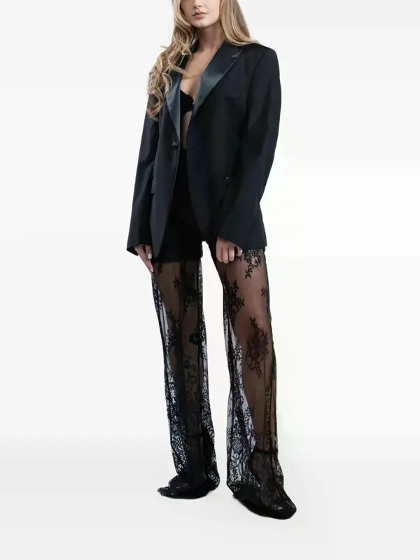MONARH Chantilly Lace-transparent Trousers