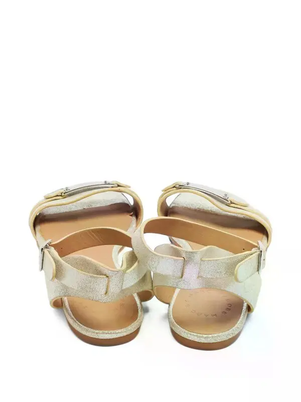 Marc Jacobs Logo-plaque Ankle-strap Ballet Flats
