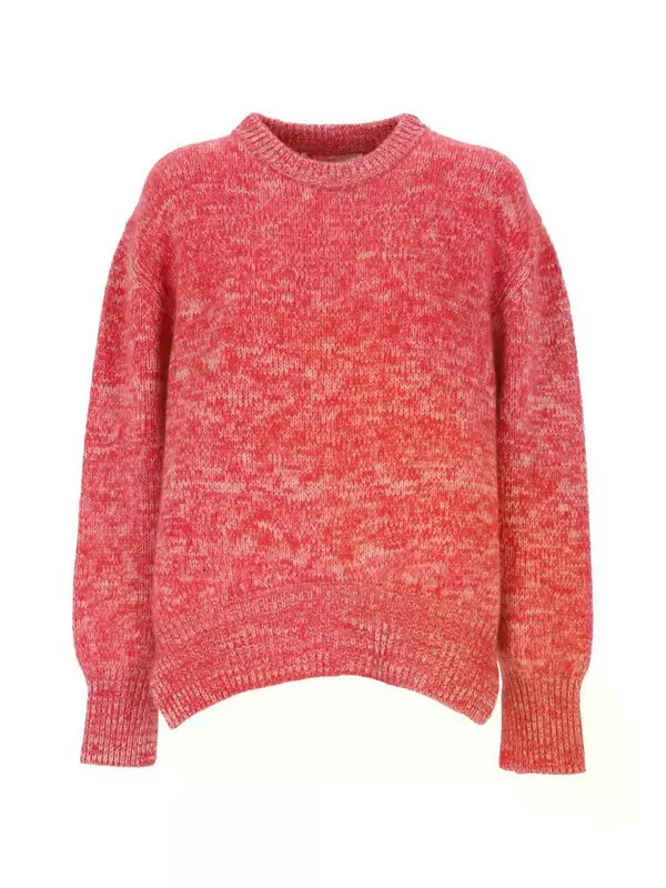 3311 Marl-knit Cashmere Sweater - Red