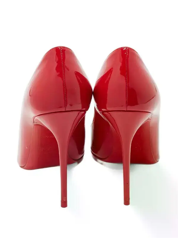 CHRISTIAN LOUBOUTIN Kate Patent Leather Pumps - Red