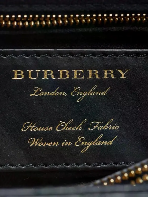 Burberry Medium Camberley House Check Satchel Bag