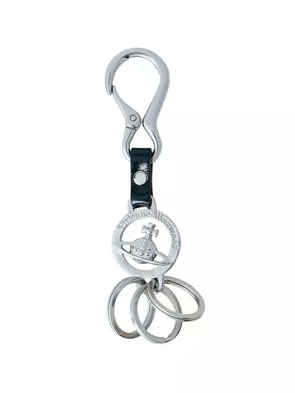VIVIENNE WESTWOOD Orb Medallion Keyring - Silver