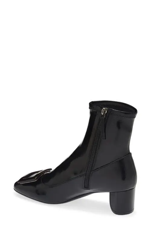 ROGER VIVIER Roundy Stretch Bootie