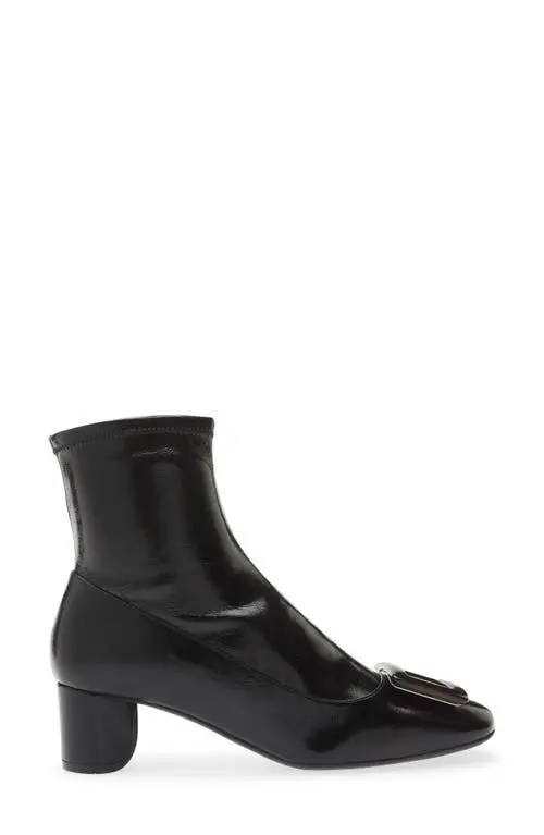 ROGER VIVIER Roundy Stretch Bootie