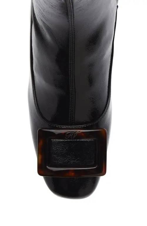 ROGER VIVIER Roundy Stretch Bootie