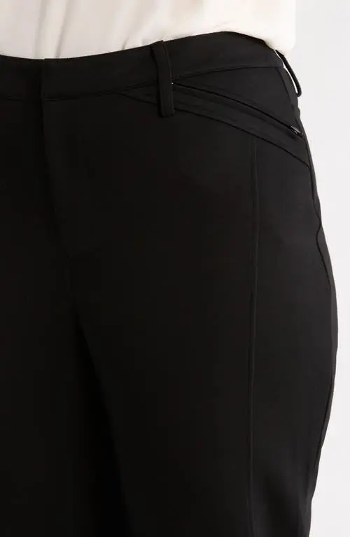 CITY BLUES Straight Leg Comfort Trousers