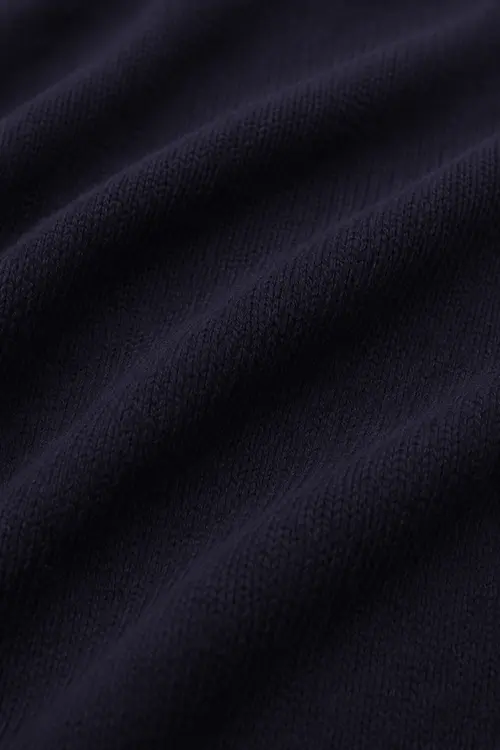 GARNET Barnaby Regular-fit Crewneck Sweater - Navy