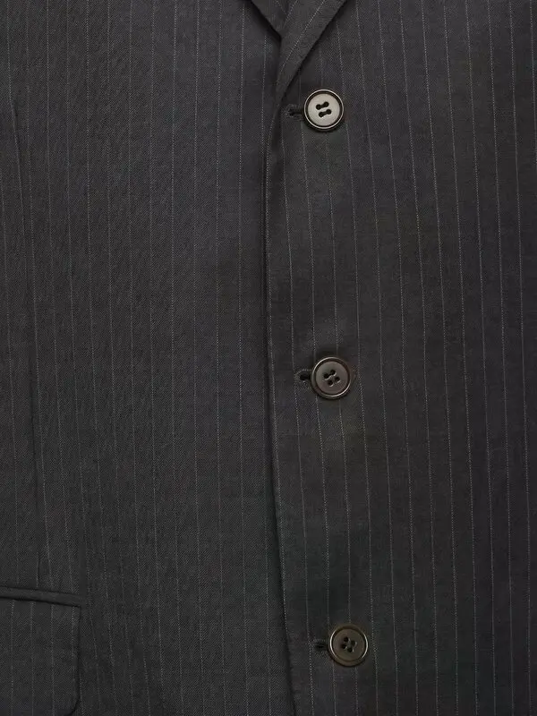 Canali Pinstripe Single-breasted Blazer