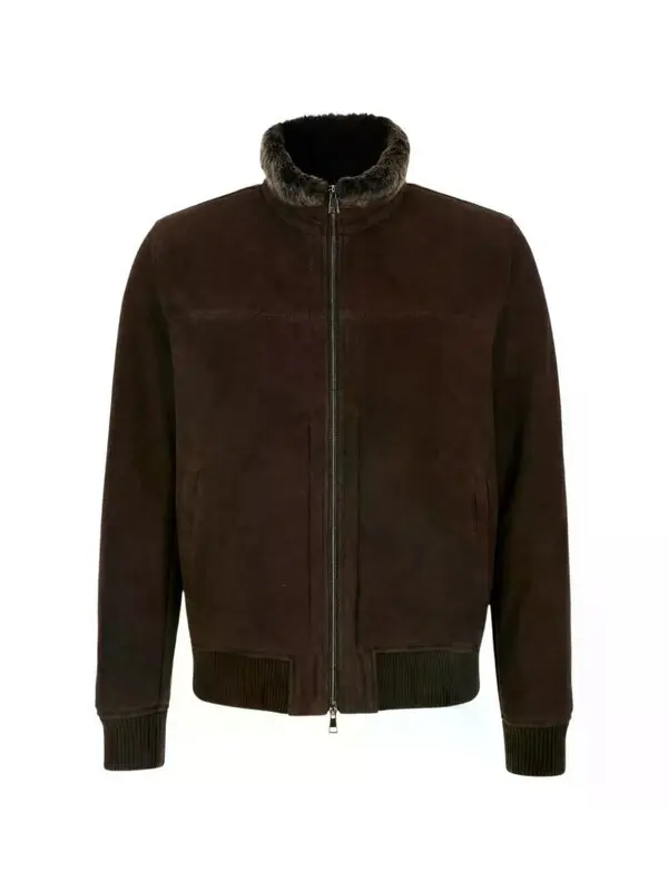 Aspesi Shearling Bomber Jacket