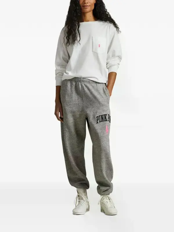 Polo Ralph Lauren Pink Pony Fleece Sweatpants