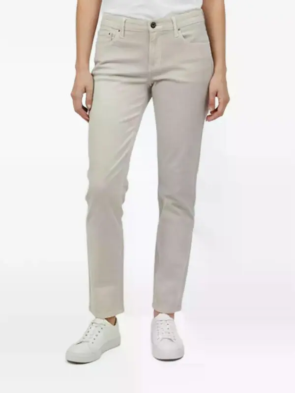 JACOB COHЁN Kimberly Slim-fit Jeans - Neutrals