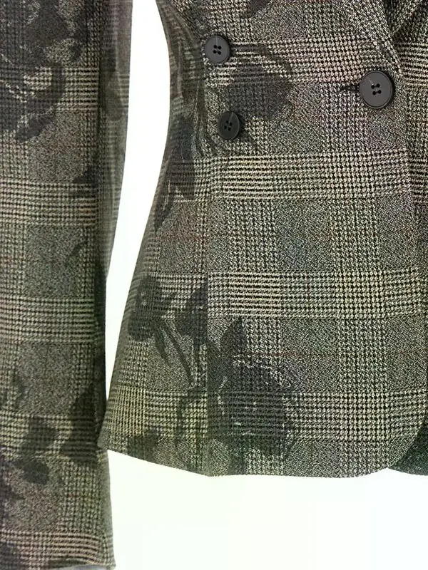 NISSA Single-breasted Fitted Blazer - Grey