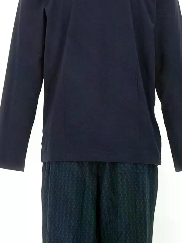 BOSS Chris Geometric-pattern Pajamas
