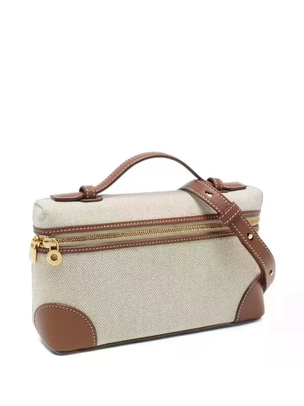Loro Piana L19 Extra Pocket Leather-trim Pouch