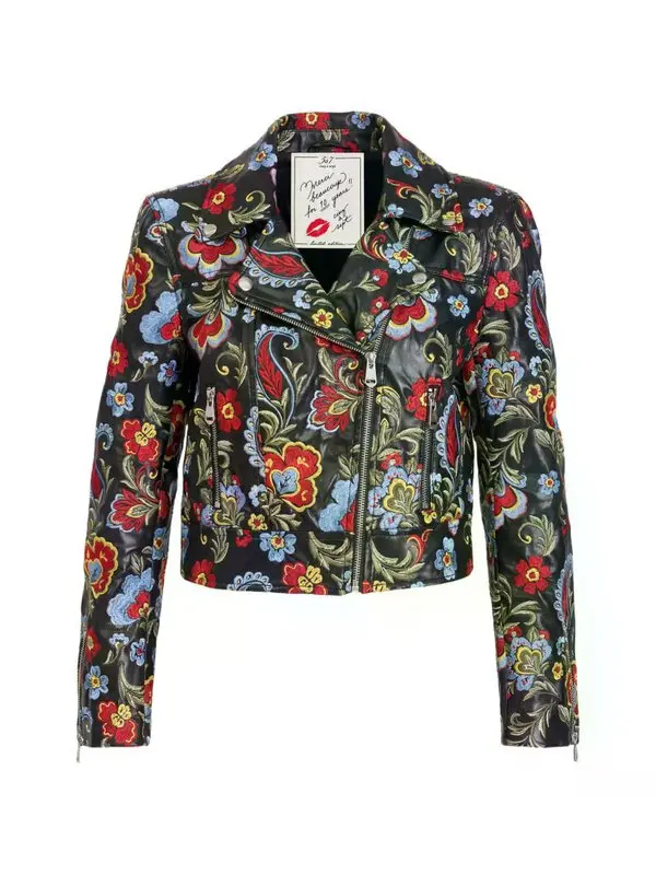Cinq À Sept Genevive Floral-embroidered Jacket