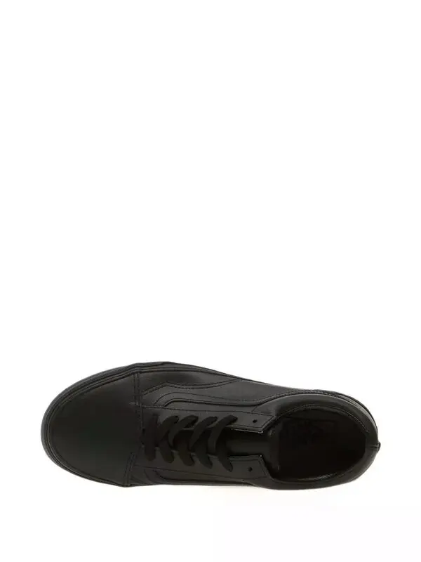 VANS Old Skool Leather Sneakers - Black