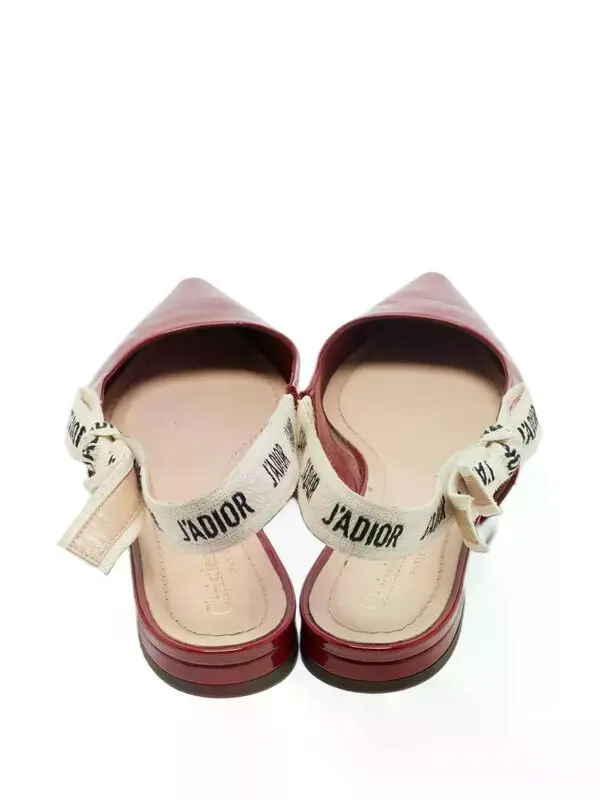 Dior J'adior Patent Leather Ballet Flats