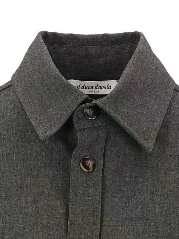 Al Duca D'aosta Button-up Stretch-canvas Shirt