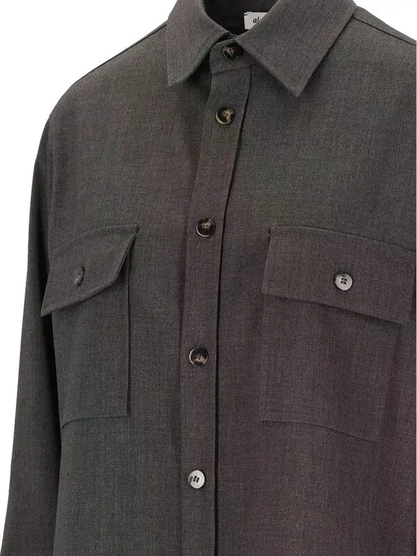 Al Duca D'aosta Button-up Stretch-canvas Shirt