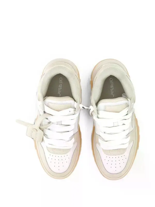 Off-White Out Of Office Chunky Varsity Sneakers - Neutrals