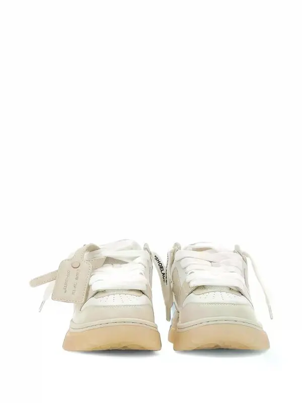Off-White Out Of Office Chunky Varsity Sneakers - Neutrals