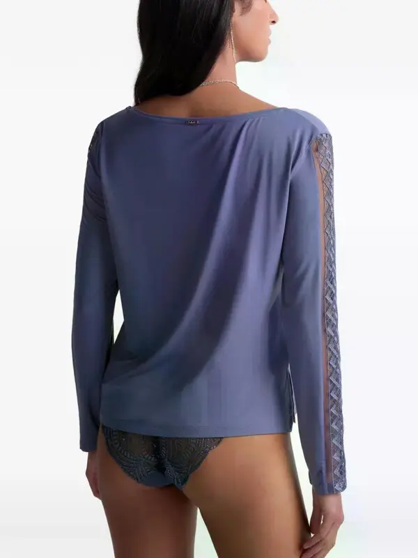 AUBADE Sweet Obsession Embroidered Pajama Top