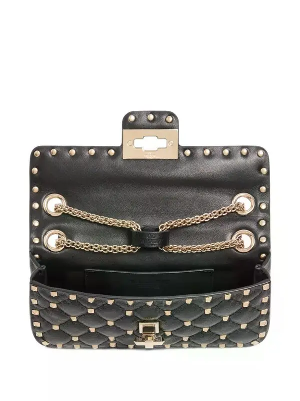 Valentino Garavani Rockstud Spike Small Shoulder Bag In Kidskin