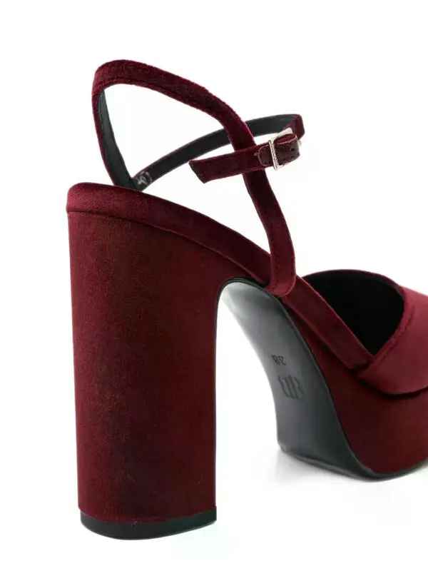BIBI LOU Platform Buckle-fastening Pumps