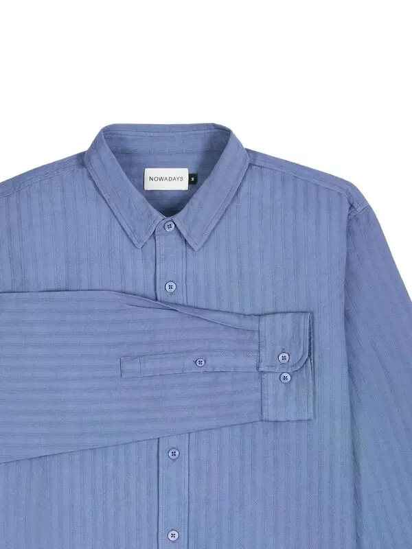 NOWADAYS Vertical-stripe Long-sleeve Shirt