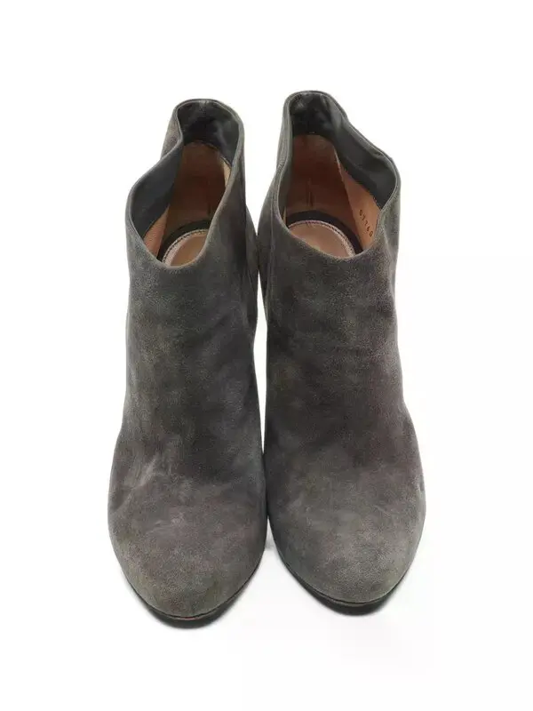 GIANVITO ROSSI Platform Ankle Boots