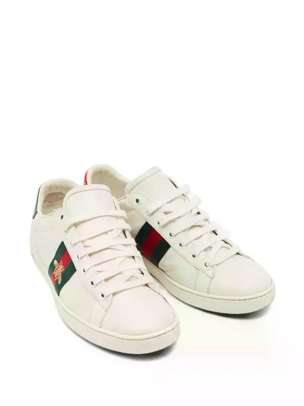 Gucci Ace Bee-embroidered Sneakers