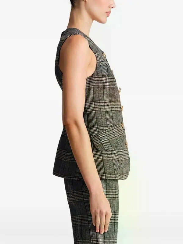 Cara Cara Tess Plaid Vest