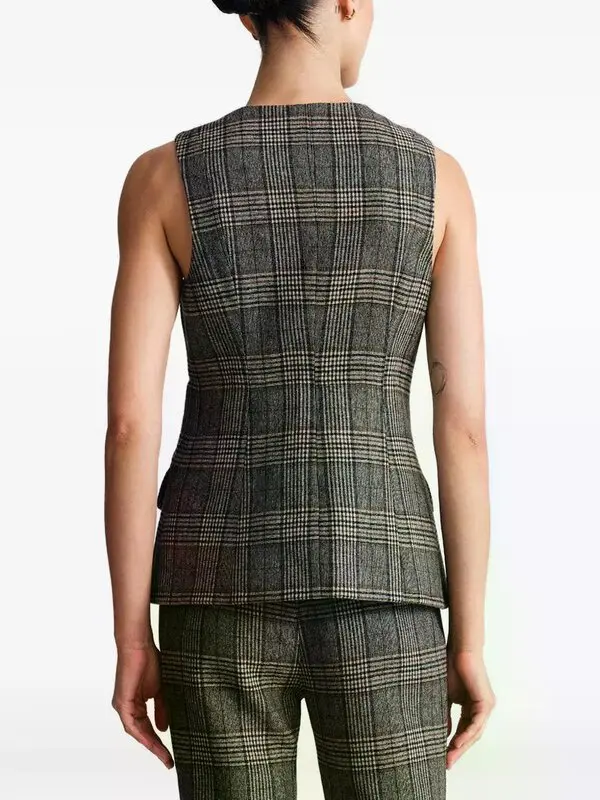 Cara Cara Tess Plaid Vest
