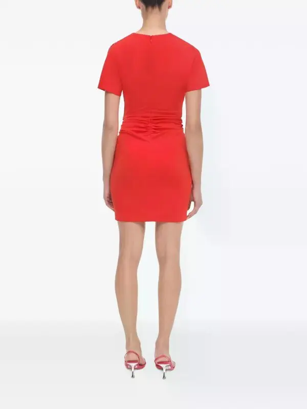 Simkhai Kiko Ruched Mini Dress