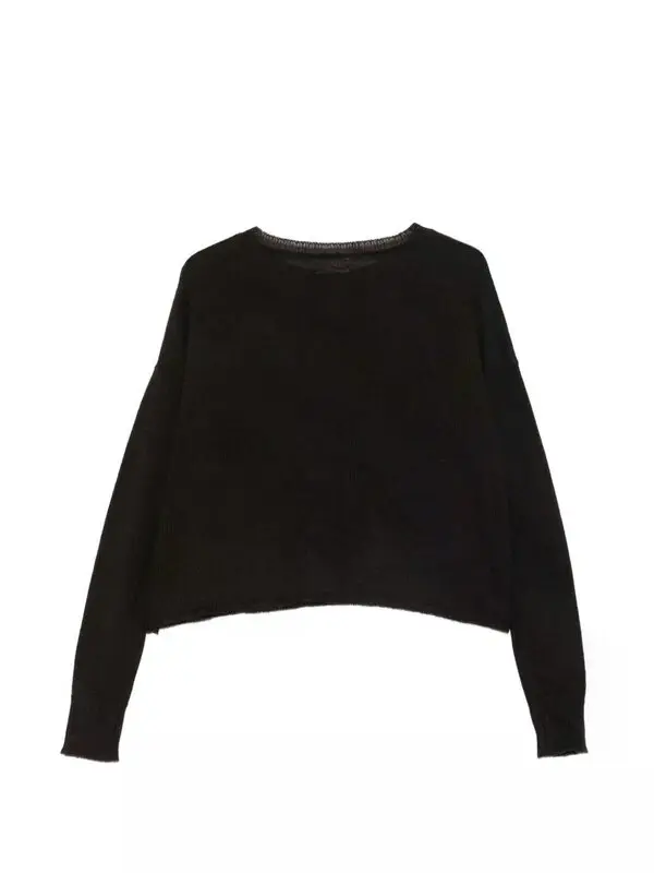 MA'RY'YA Patch-pocket Knitted Sweater