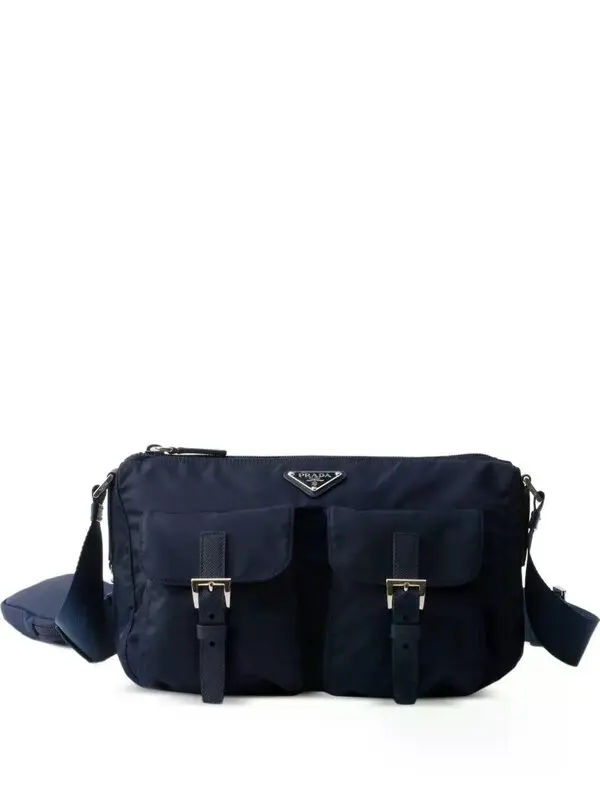 Prada Re-nylon Shoulder Bag - Blue